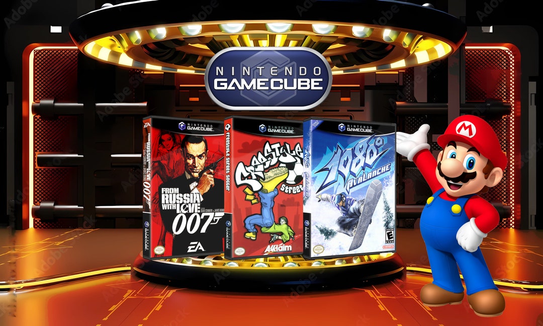 Nintendo 2001 Gamecube nintendo Game Cube Custom Replacement ...