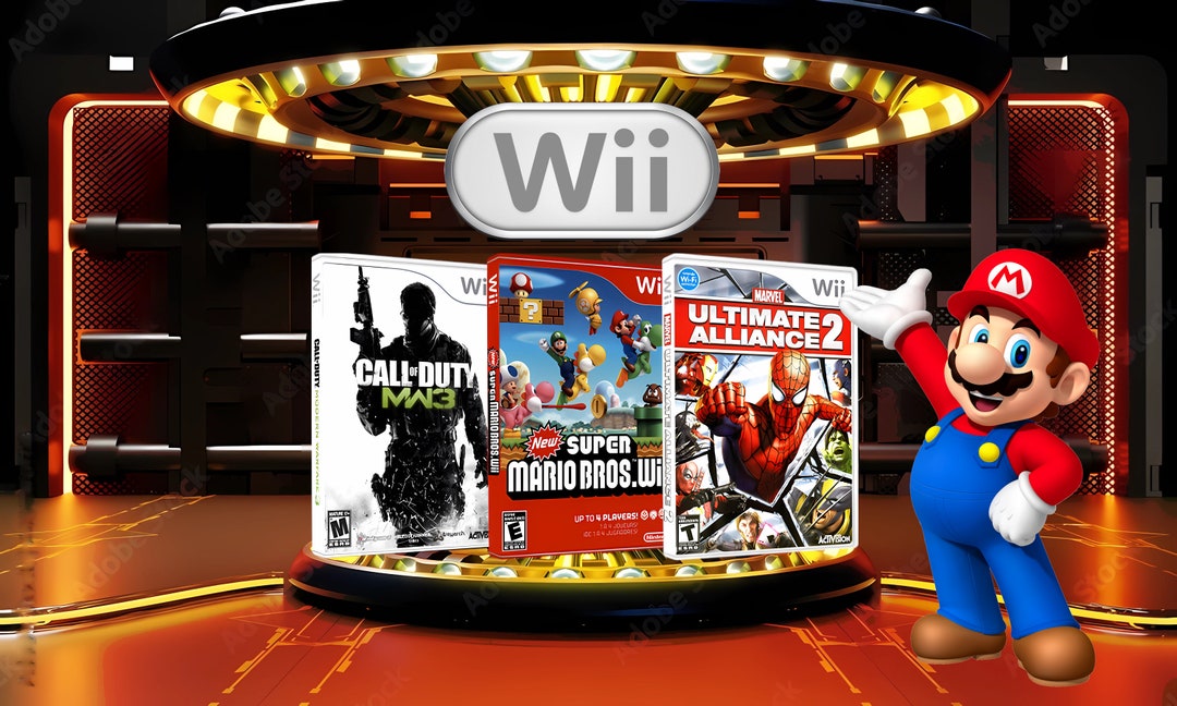 Nintendo 2006 Wii nintendo Wii Custom Replacement Reproduction Covers ...