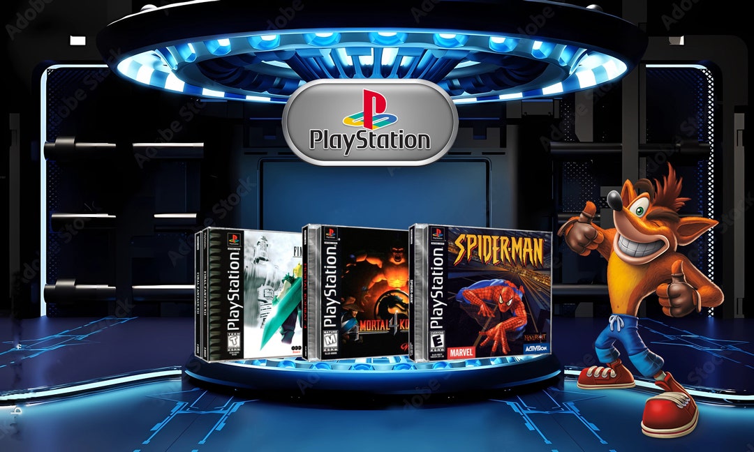 Sony 1994 Playstation 1 One PS1 Custom Replacement Reproduction Covers ...