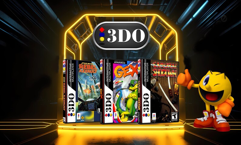 Retro Panasonic 1993 3DO Custom Replacement Reproduction Covers artwork ...