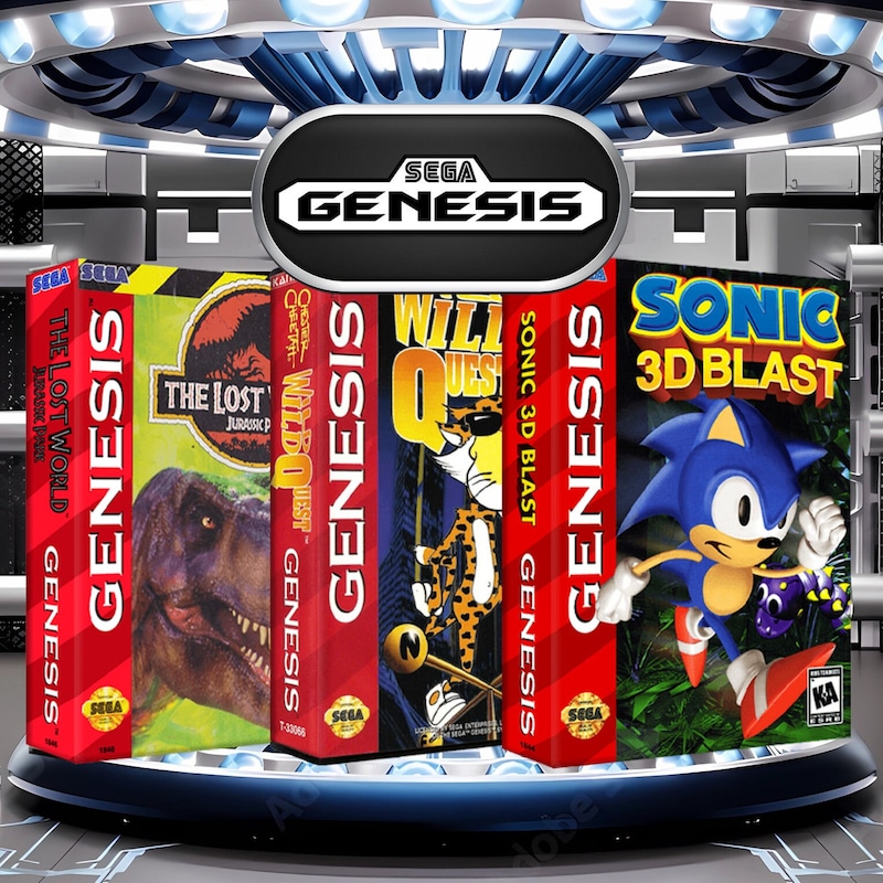 Sega Genesis Games Svg - Etsy