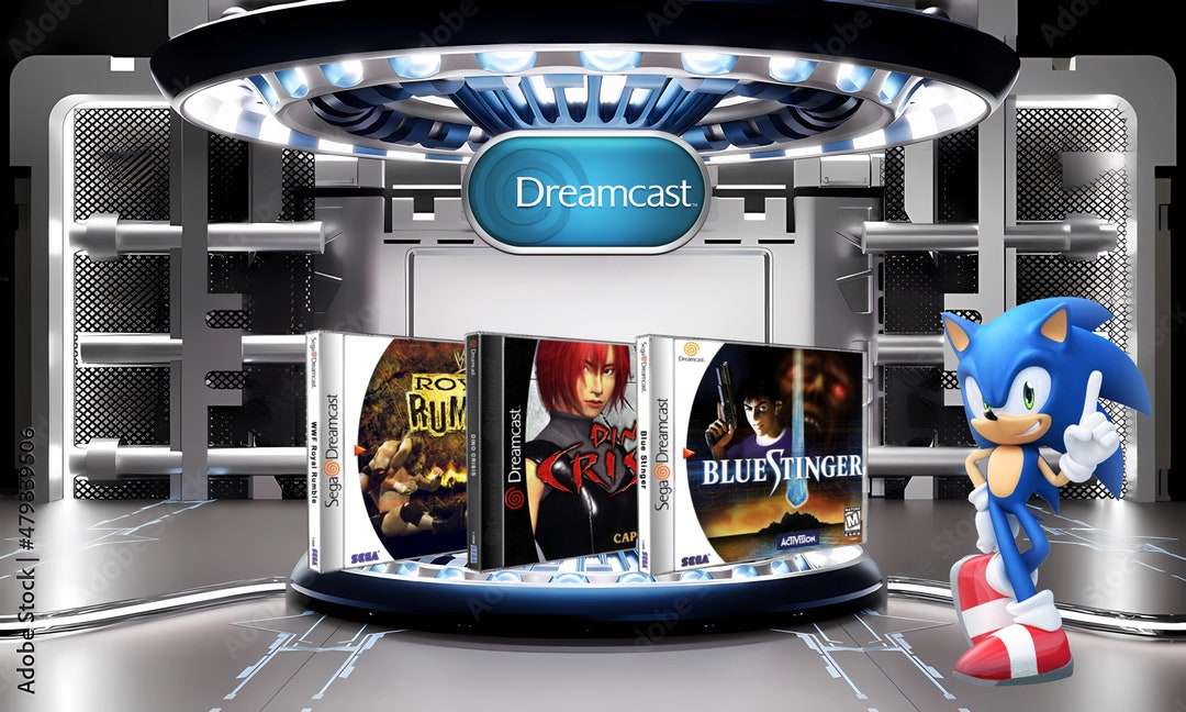 Sega 1999 Dreamcast Dream Cast Custom Replacement Reproduction Covers ...