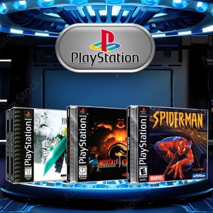 Sony 1994 Playstation 1 One PS1 Custom Replacement Reproduction Covers ...