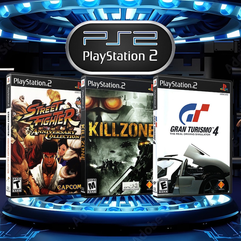 Ps2 Video Game Cover Art - Etsy