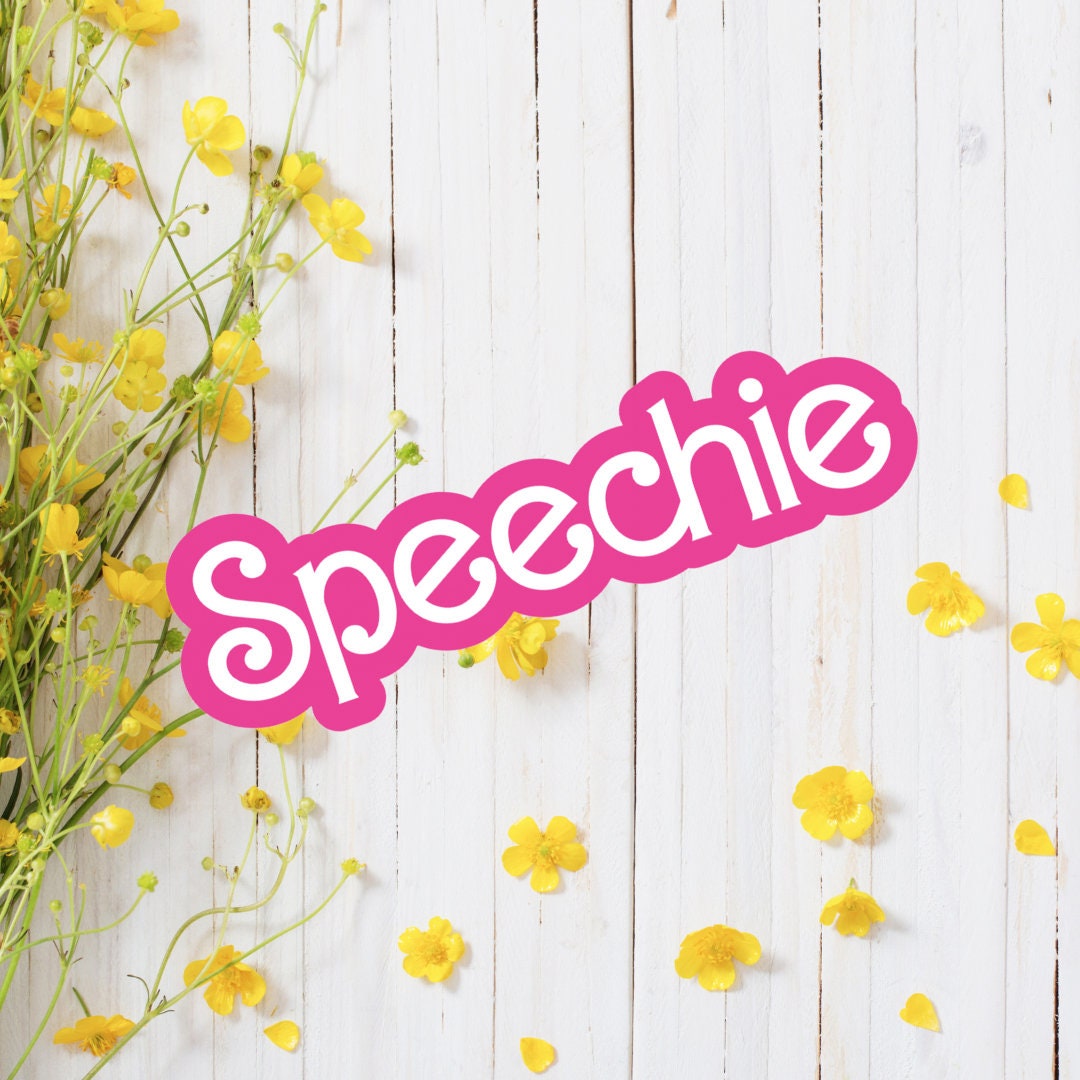 Spechie Barbie Sticker - Etsy