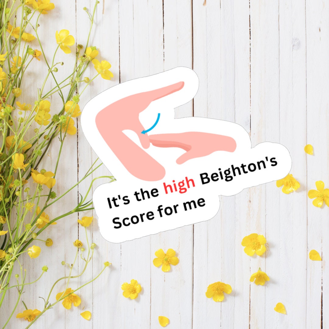 Ehler Danlos Hypermobility Sticker - Etsy