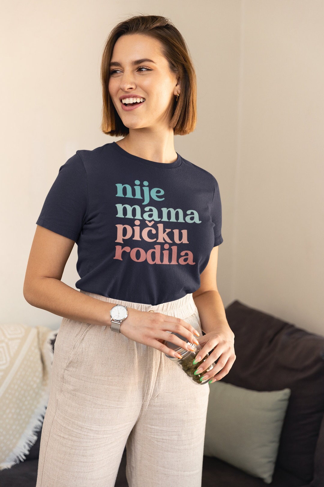 Nije Mama Picku Rodila Balkan Shirt, Slavic T-shirt, Croatian Shirt ...