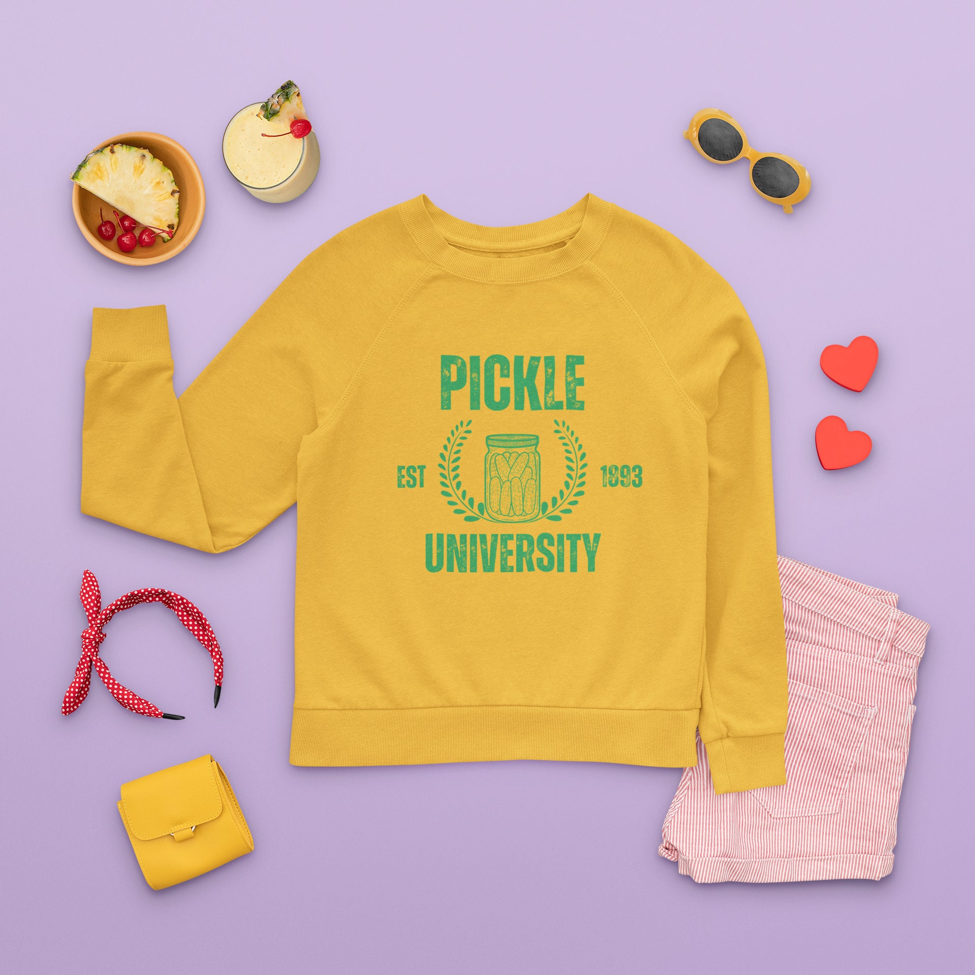 Pickle University, Vintage Pickles Sweatshirt, Canning Season ...