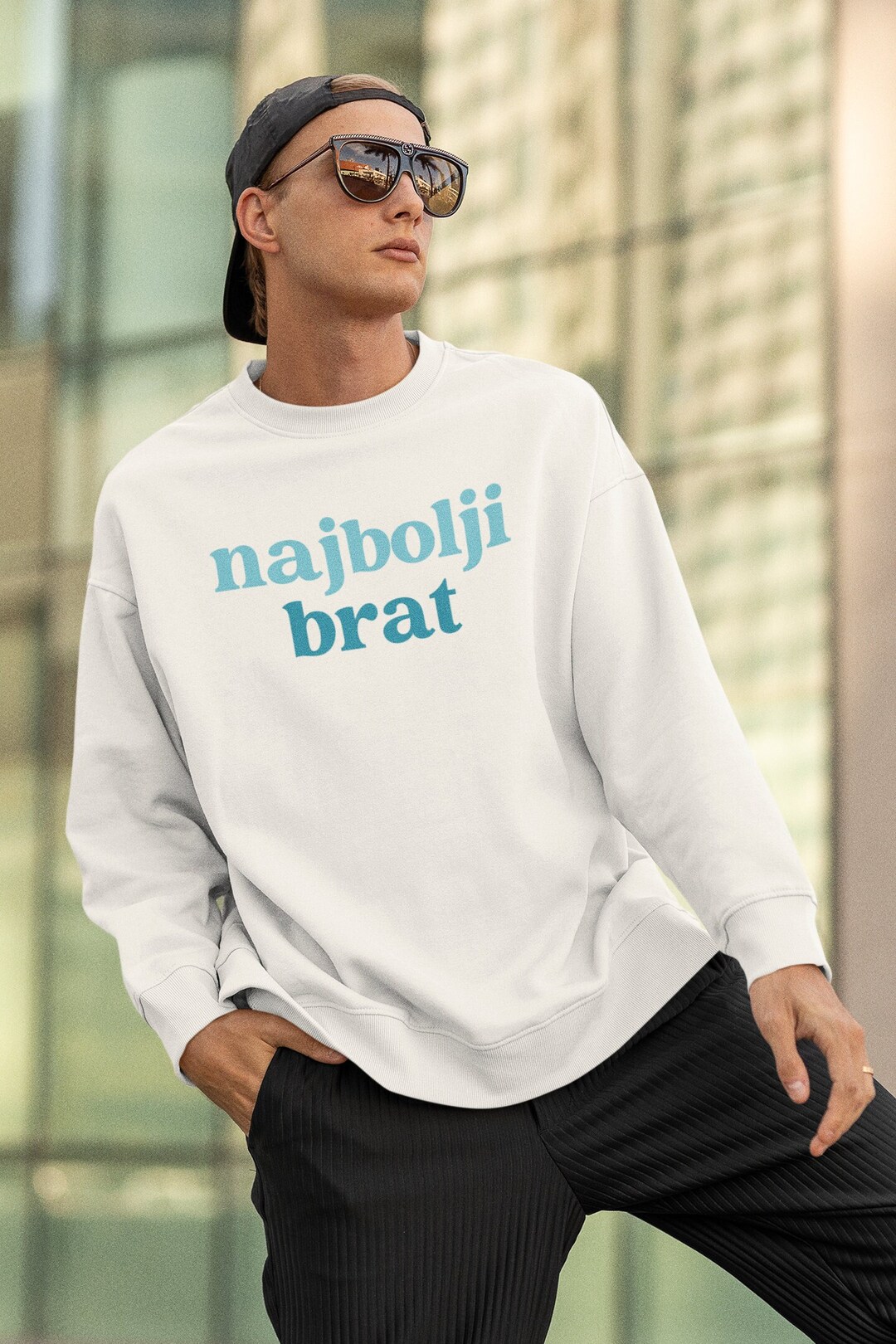 Najbolji Brat Balkan Sweatshirt, Slavic Sweatshirt, Croatian Shirt ...
