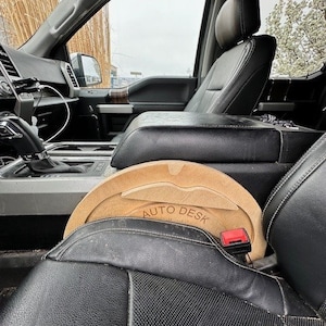 Storable Compact Steering Wheel Auto Desk Computer Platform Tray Table ...