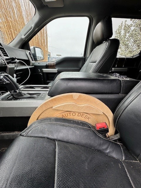 Storable Compact Steering Wheel Auto Desk Computer Platform Tray Table ...