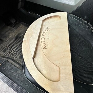 Storable Compact Steering Wheel Auto Desk Computer Platform Tray Table ...