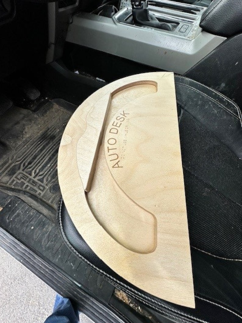 Storable Compact Steering Wheel Auto Desk Computer Platform Tray Table ...