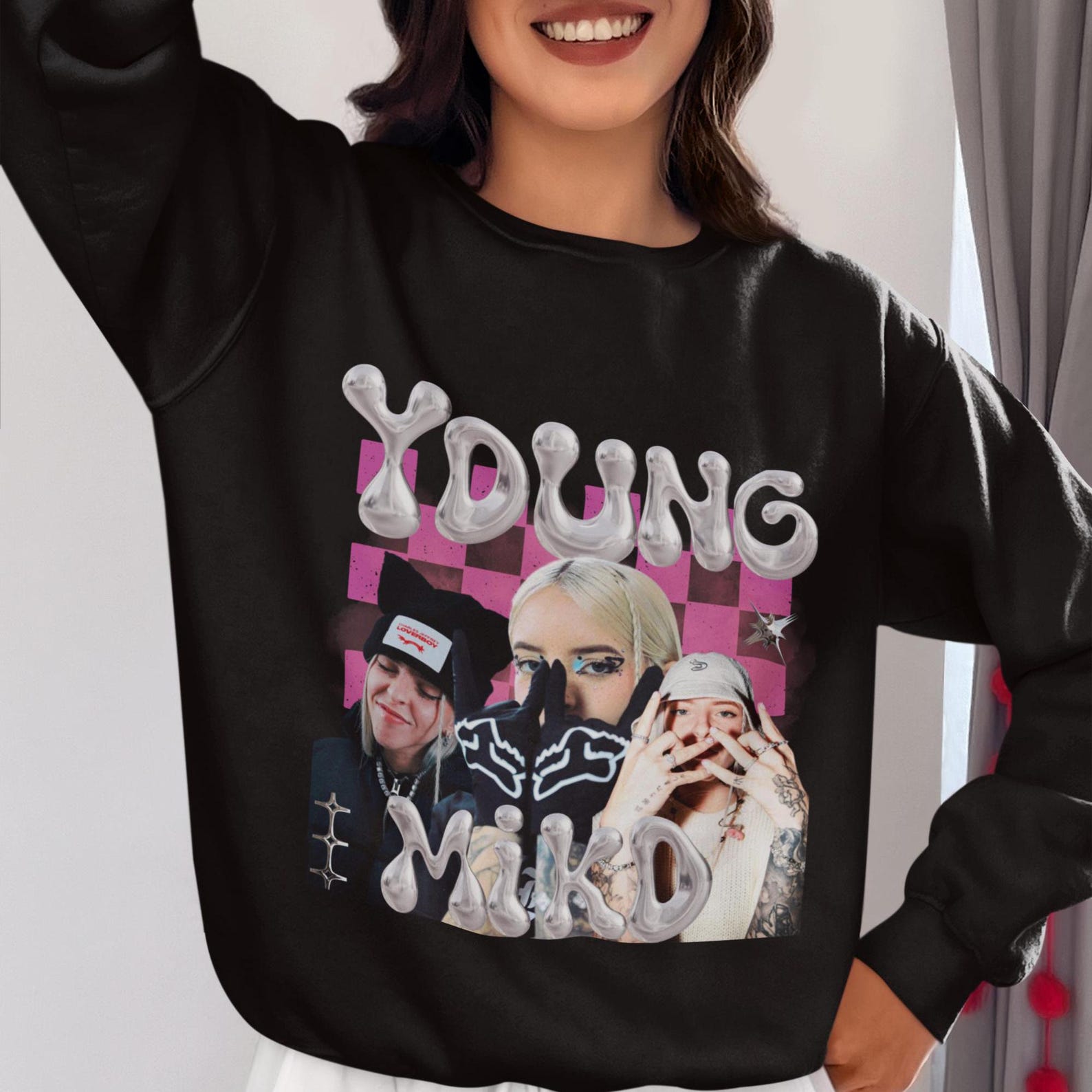 Young Miko Crewneck Sweatshirt,young Miko Shirts,perfect Gift,trap ...