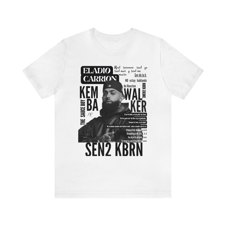 Eladio Carrión Shirt,sen2 KBRN Cloth,sauce Boy, Eladio Shirt,eladio ...