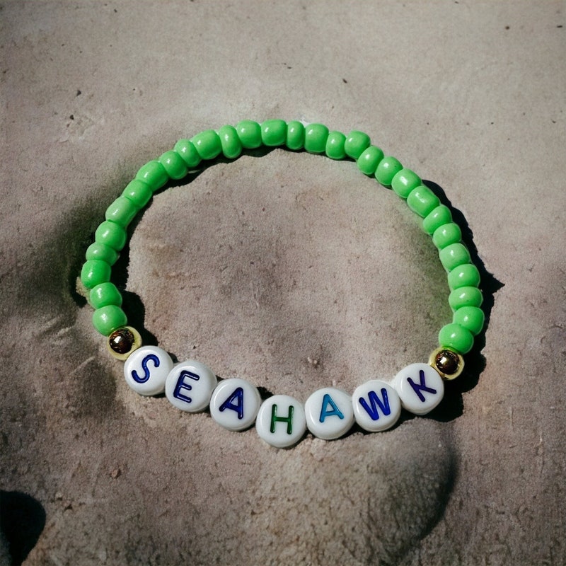 Seahawks Bracelet - Etsy