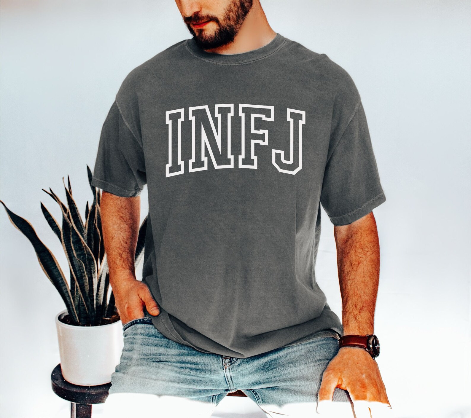 INFJ Gifts, INFJ Shirt, Comfort Colors, Introvert Shirt, Infj Gift, Psychology Gift, MBTI Shirt ...