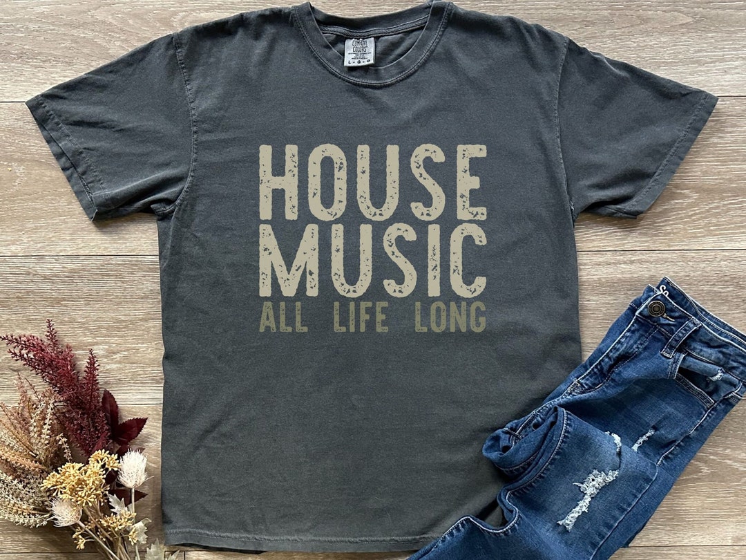 House Music Shirt, Rave Clothes, House Music Tshirt, Rave Outfit, Music ...