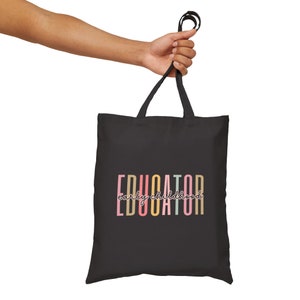 Early Childhood Educator Tote Bag, End of Year Gift, ECE Tote Bag ...