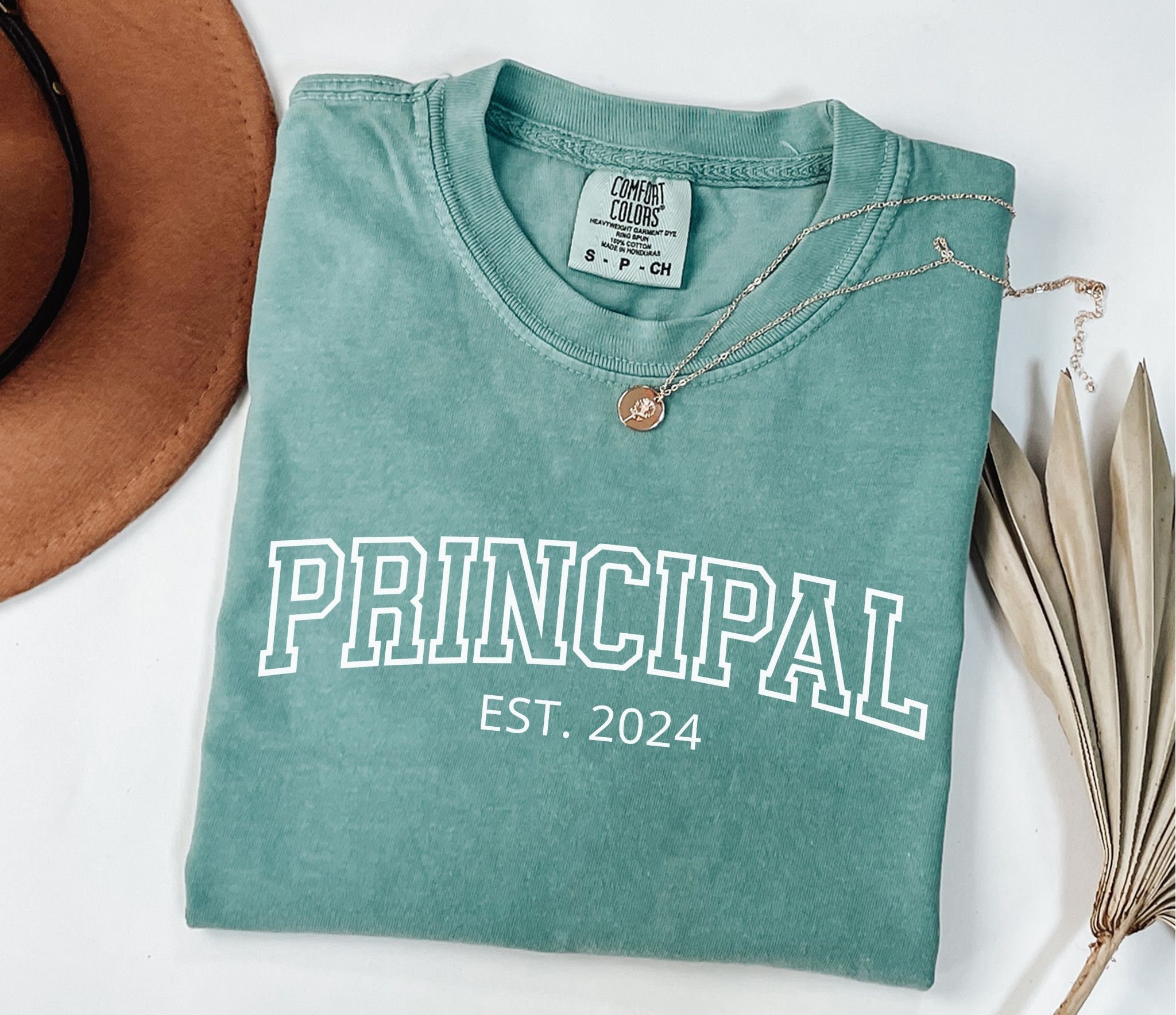 Principal Shirt, Comfort Colors, Custom Principal Shirt, Principal ...