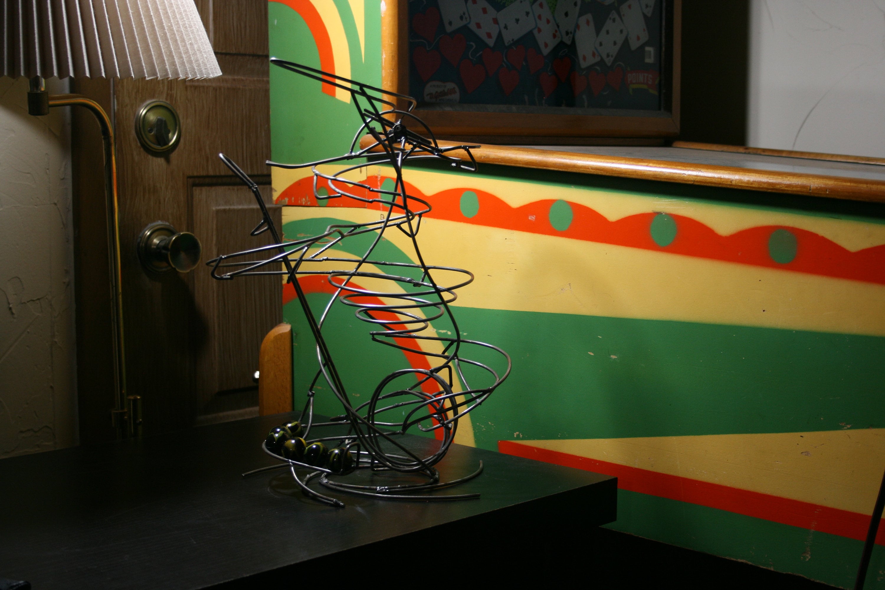 Hand Welded Metal Medium Sized Marble Run, Thick Steel Rolling Ball ...