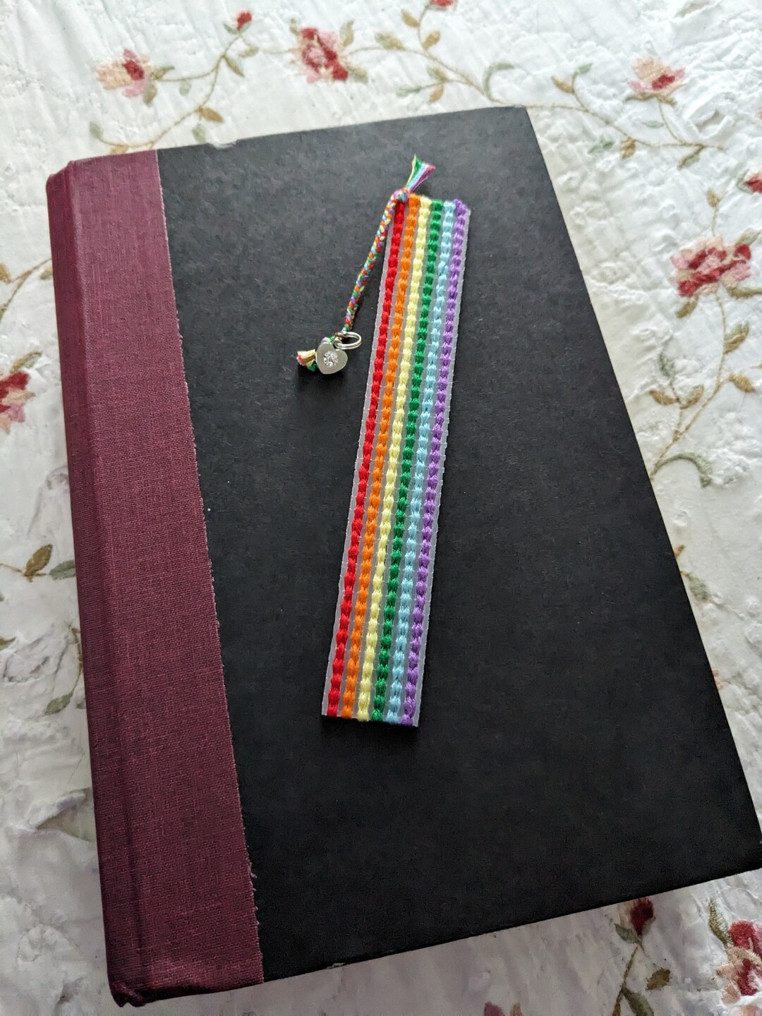 Embroidered Rainbow Pride Bookmarks, Handmade, Colorful, Woven, LGBTQ ...