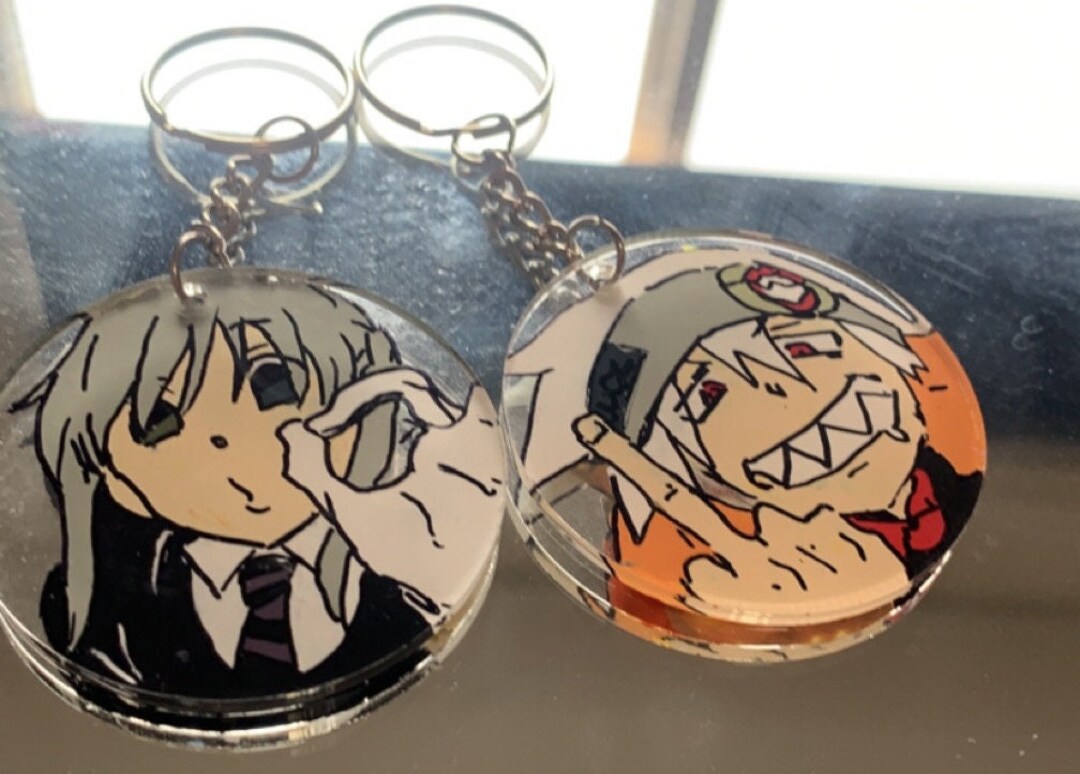 Soul Eater Matching Keychain - Etsy