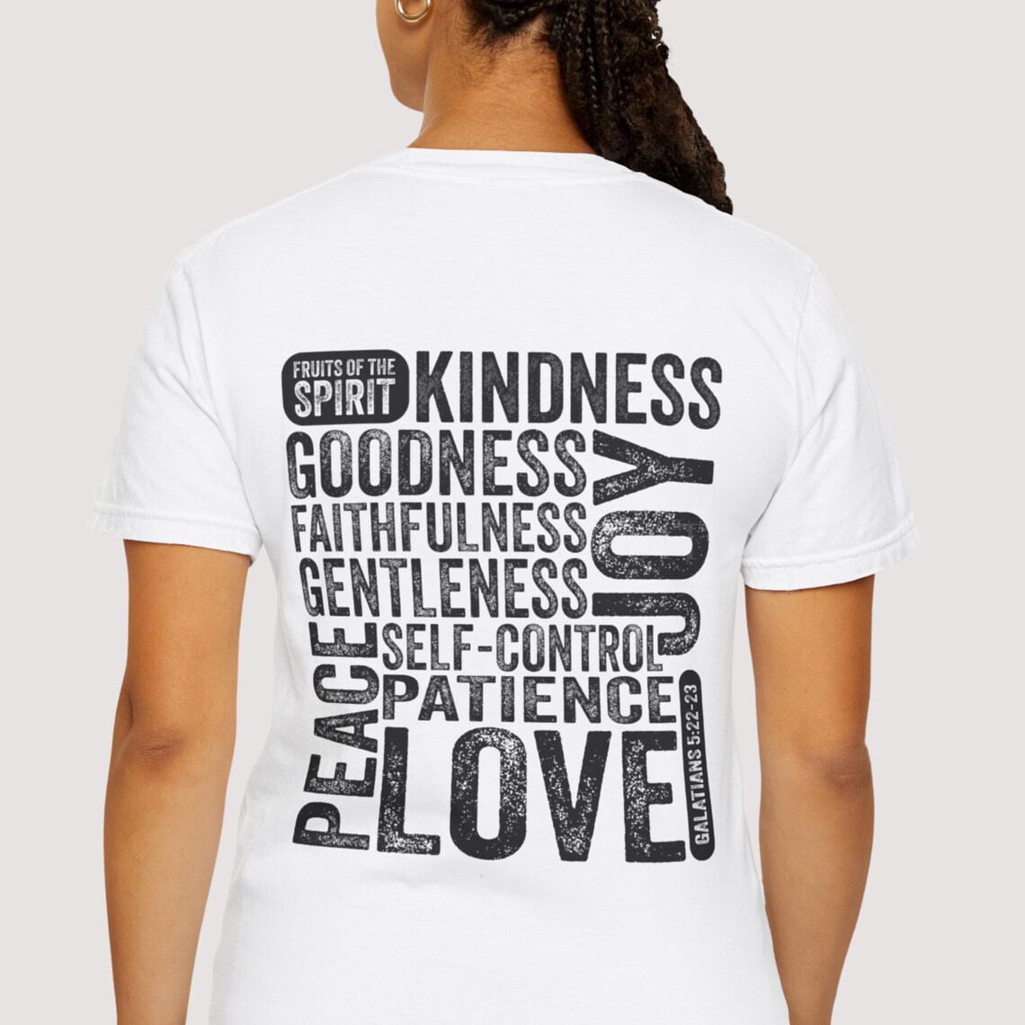 Fruits of the Spirit Shirt, DTG, Unisex Tee, Christian Shirt, Bible ...