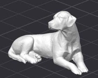 Labrador Dog STL 3D Printer File - Etsy