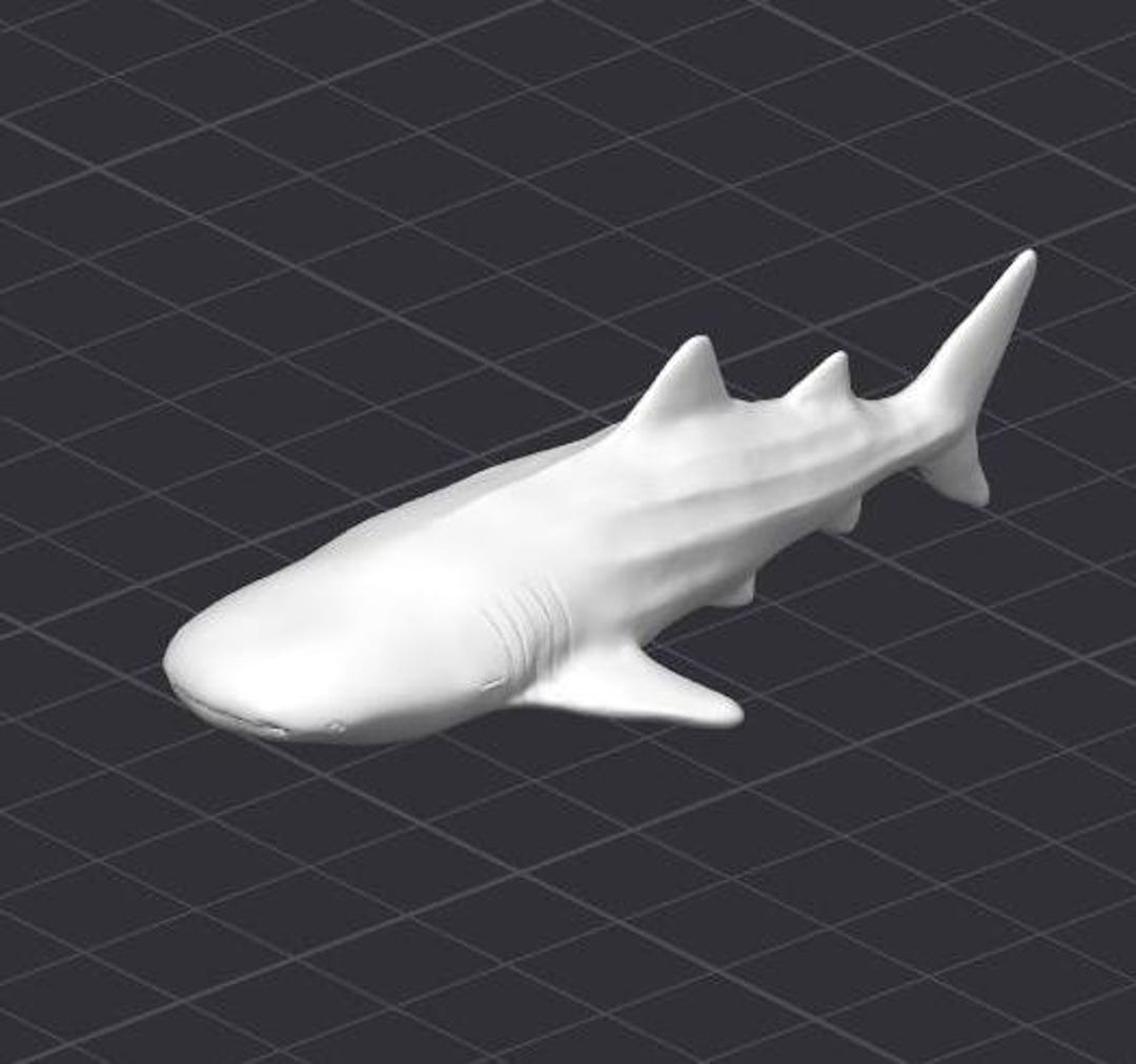Whale Shark STL 3D Printer File Ocean Animal Whaleshark - Etsy