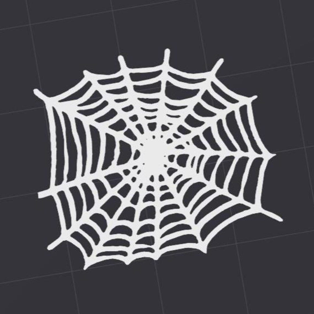 Spider Web STL 3D Printer File - Etsy