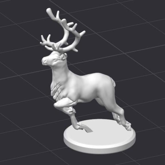 Buck Deer Stag STL 3D Printer File - Etsy