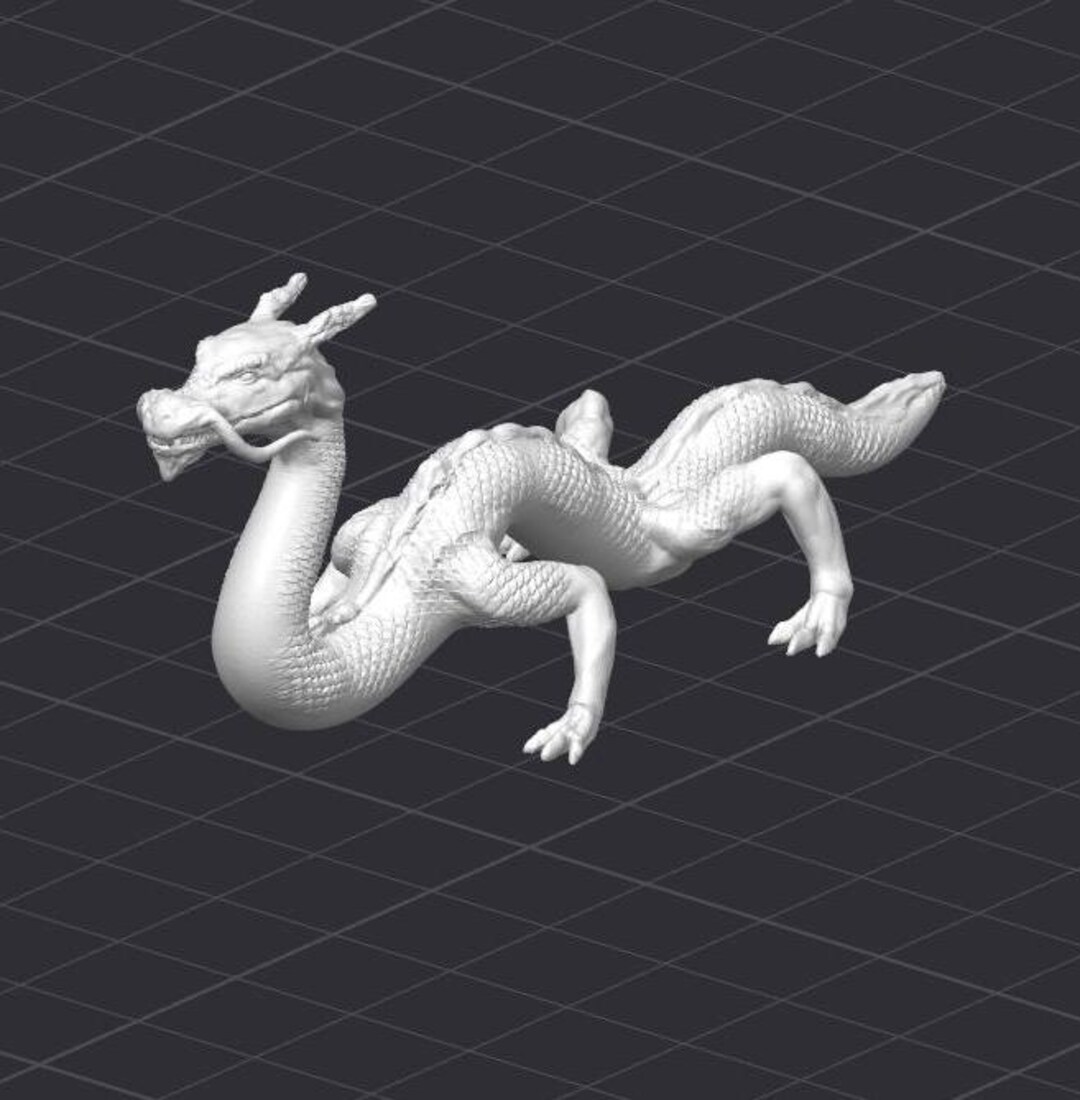 Dragon STL 3D Printer File - Etsy