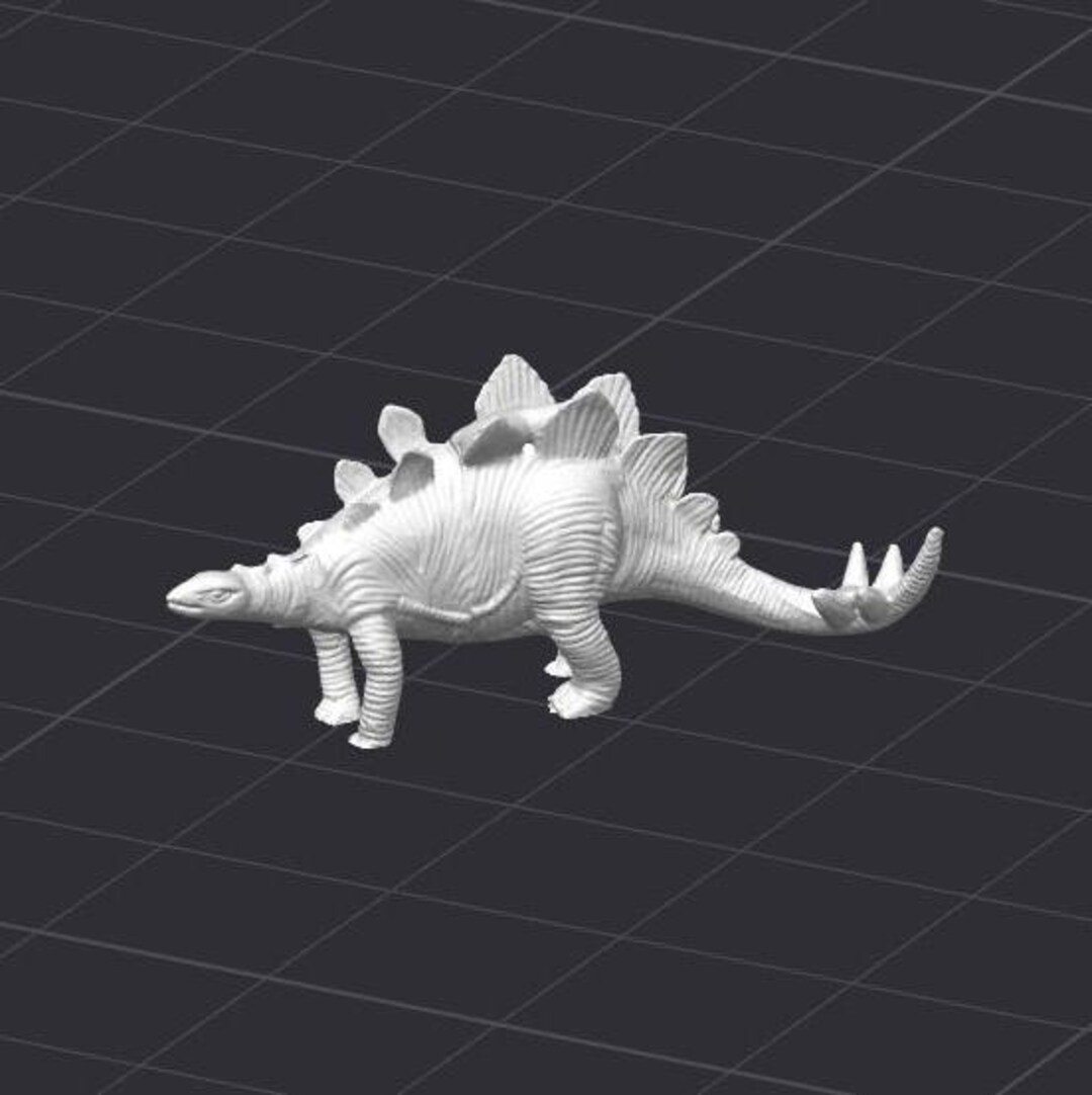 Stegosaurus Dinosaur STL 3D Printer File - Etsy