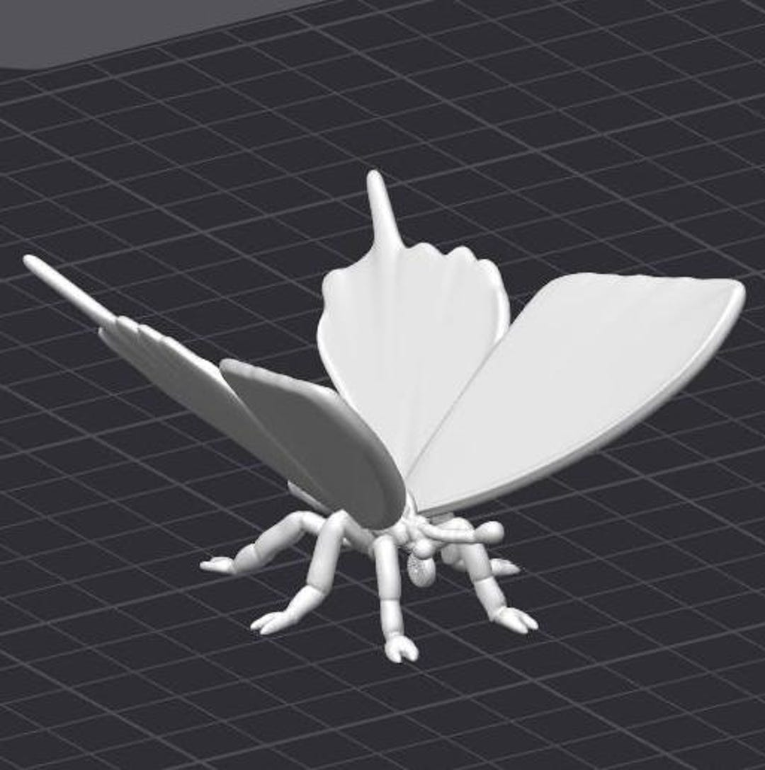 Butterfly STL 3D Printer File Butter Fly - Etsy