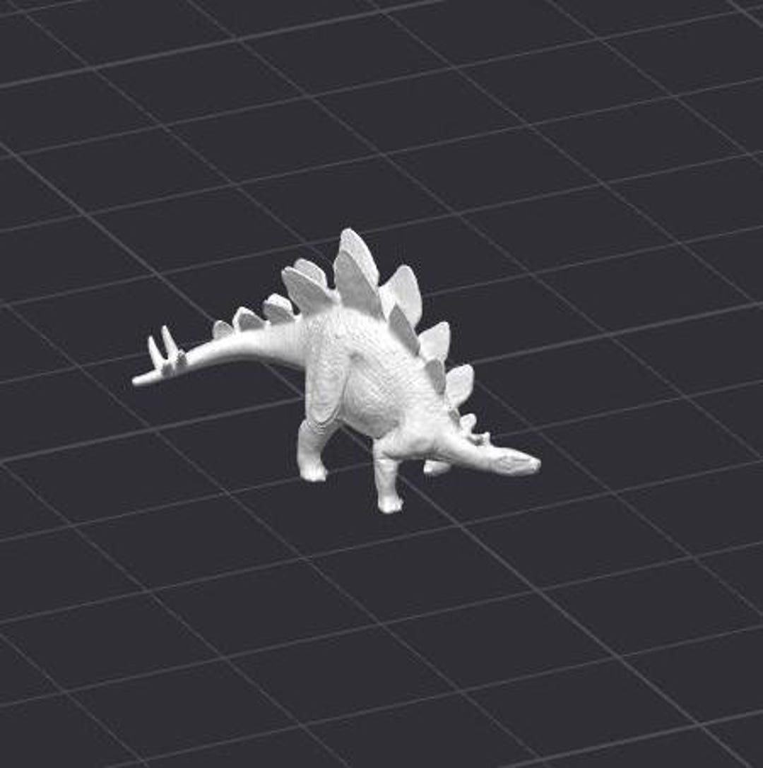 Stegosaurus Dinosaur STL 3D Printer File - Etsy