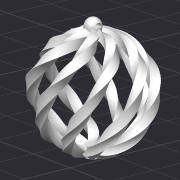 3d Twist Ball - Etsy