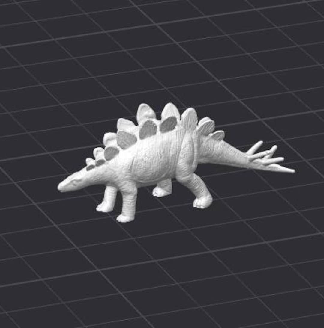 Stegosaurus Dinosaur STL 3D Printer File - Etsy