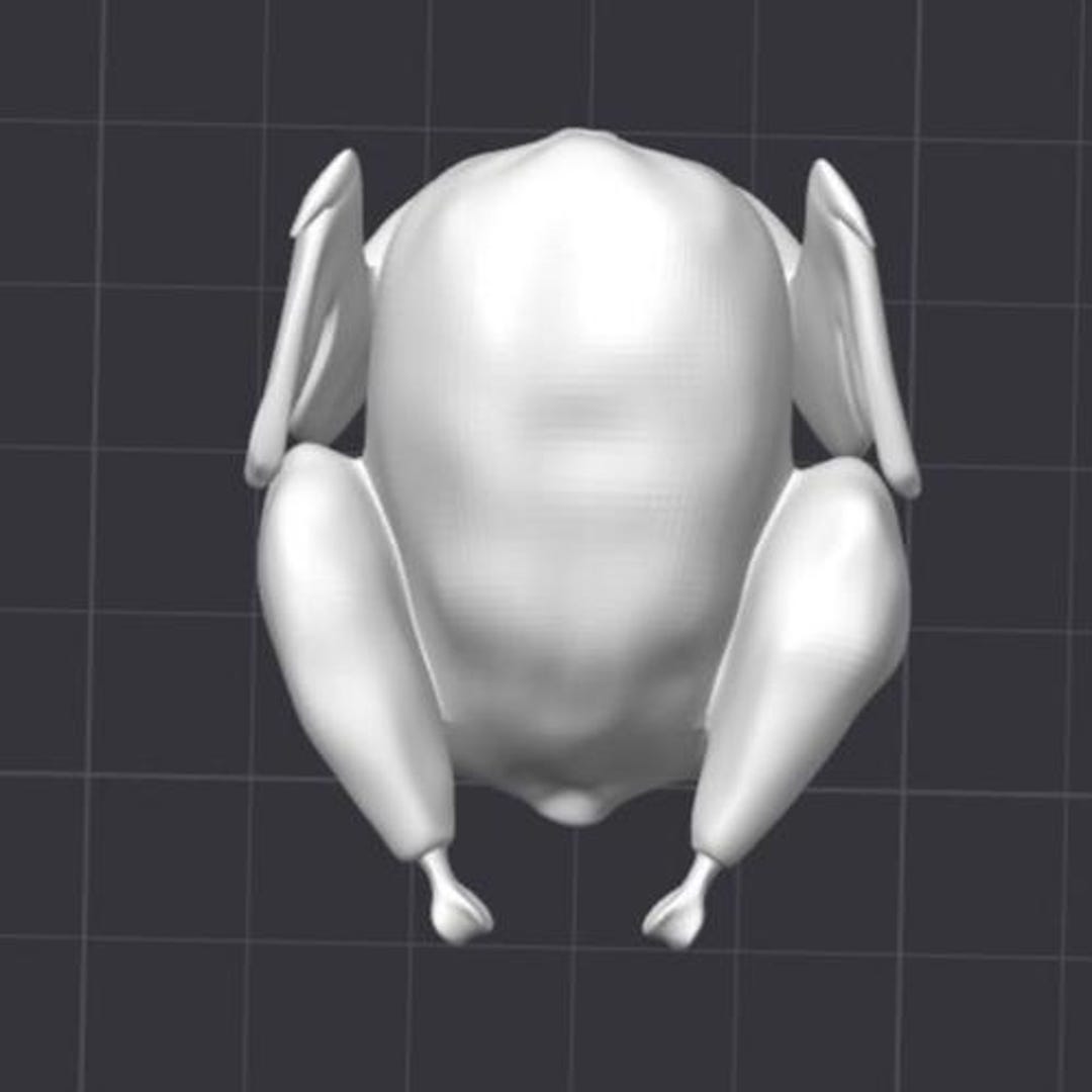 Roast Turkey Thanksgiving Dinner STL 3D Printer File - Etsy