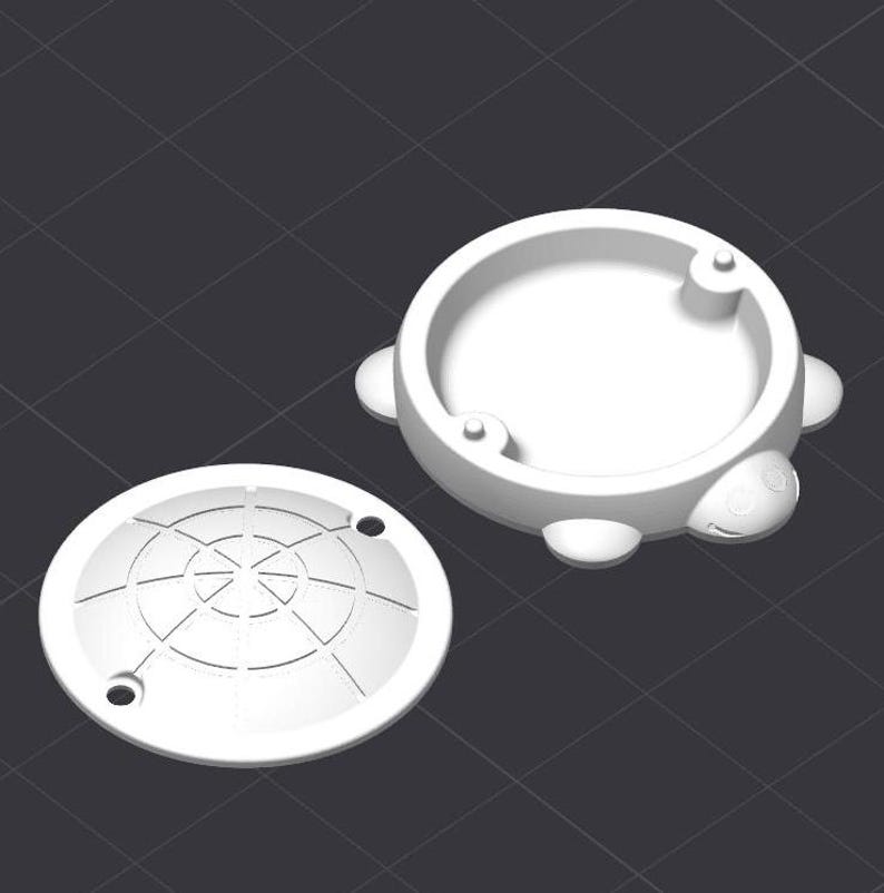 Turtle Tortoise Sandbox STL 3D Printer File - Etsy