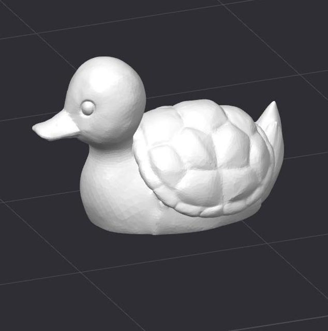 Turtle Duck STL 3D Printer File - Etsy