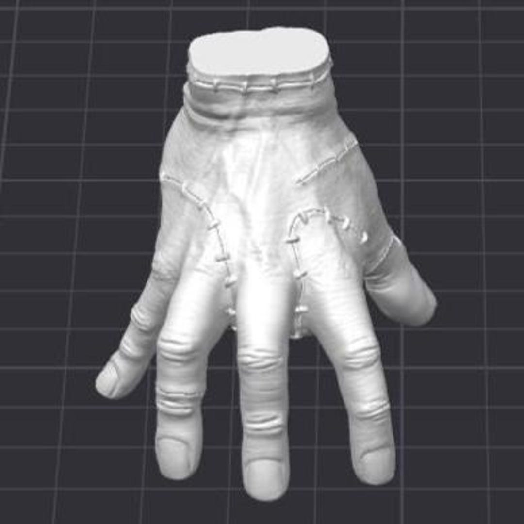 Stitched Thing Hand Halloween Prop STL 3D Printer File - Etsy
