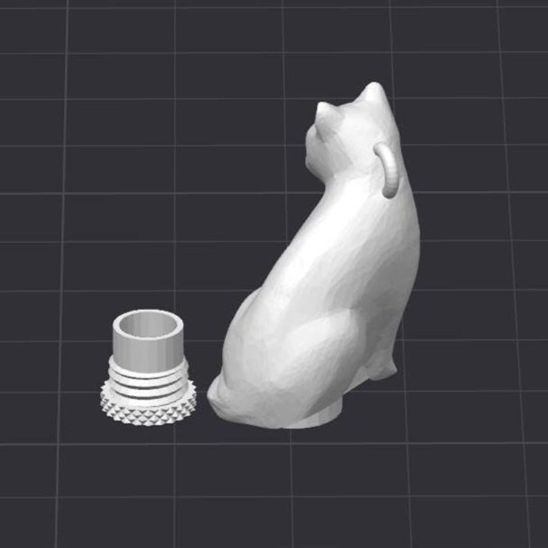 Cat Geocache Stash Container Cache STL 3D Printer File - Etsy