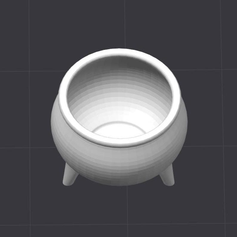 Cauldron Pot Halloween STL 3D Printer File - Etsy