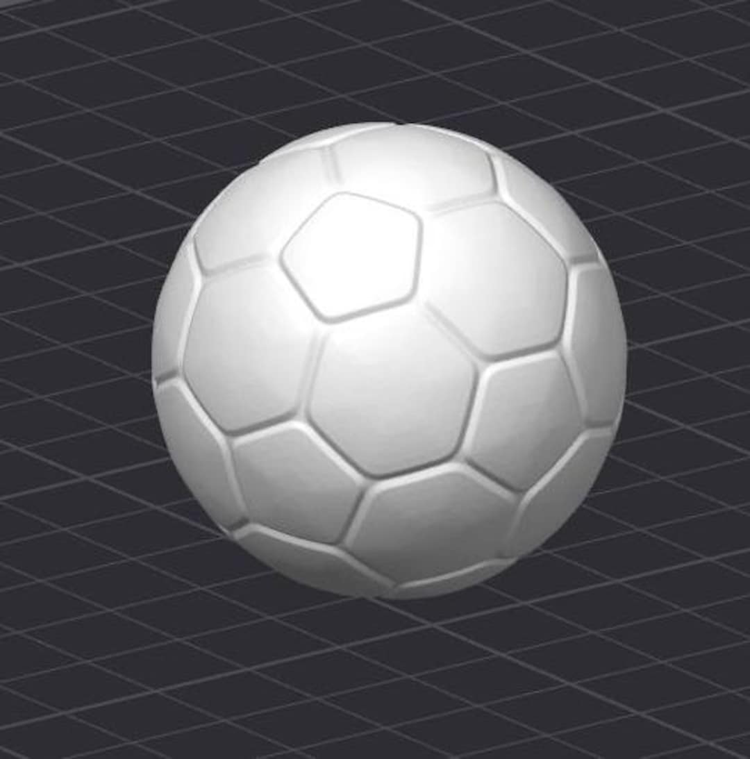 Soccer Ball STL 3D Printer File Sports - Etsy