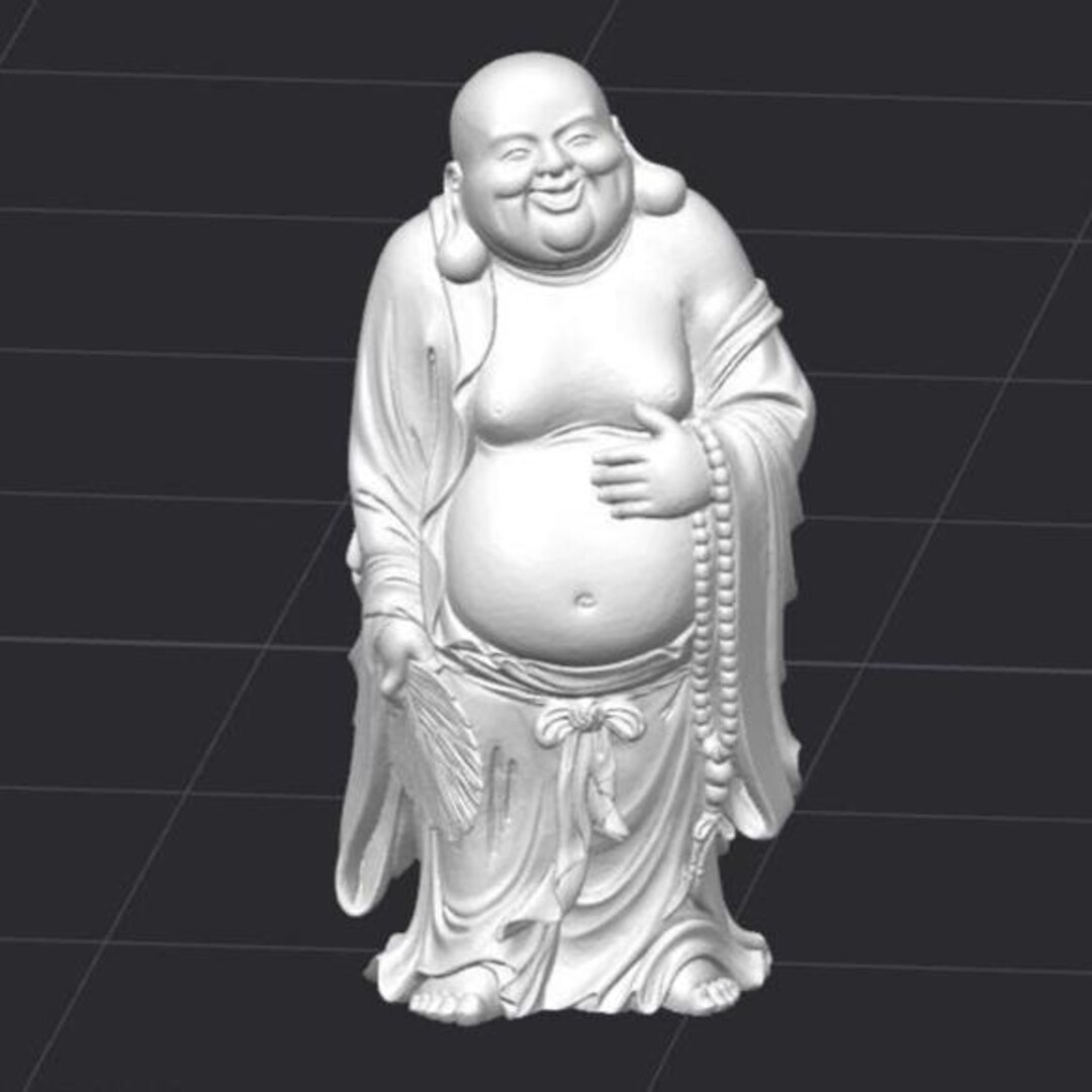 Smiling Buddha Buddhism STL 3D Printer File - Etsy
