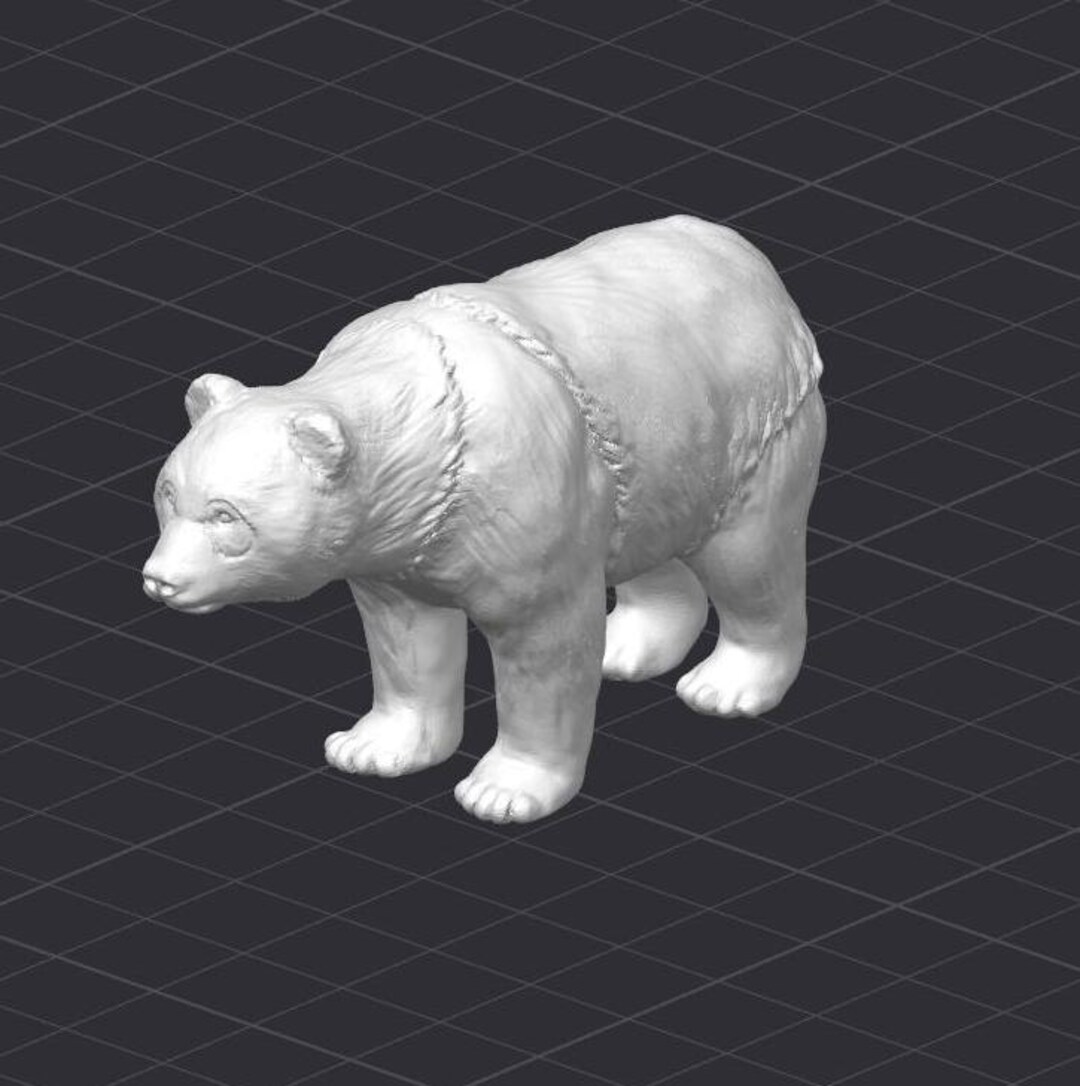 Panda Bear STL 3D Printer File - Etsy