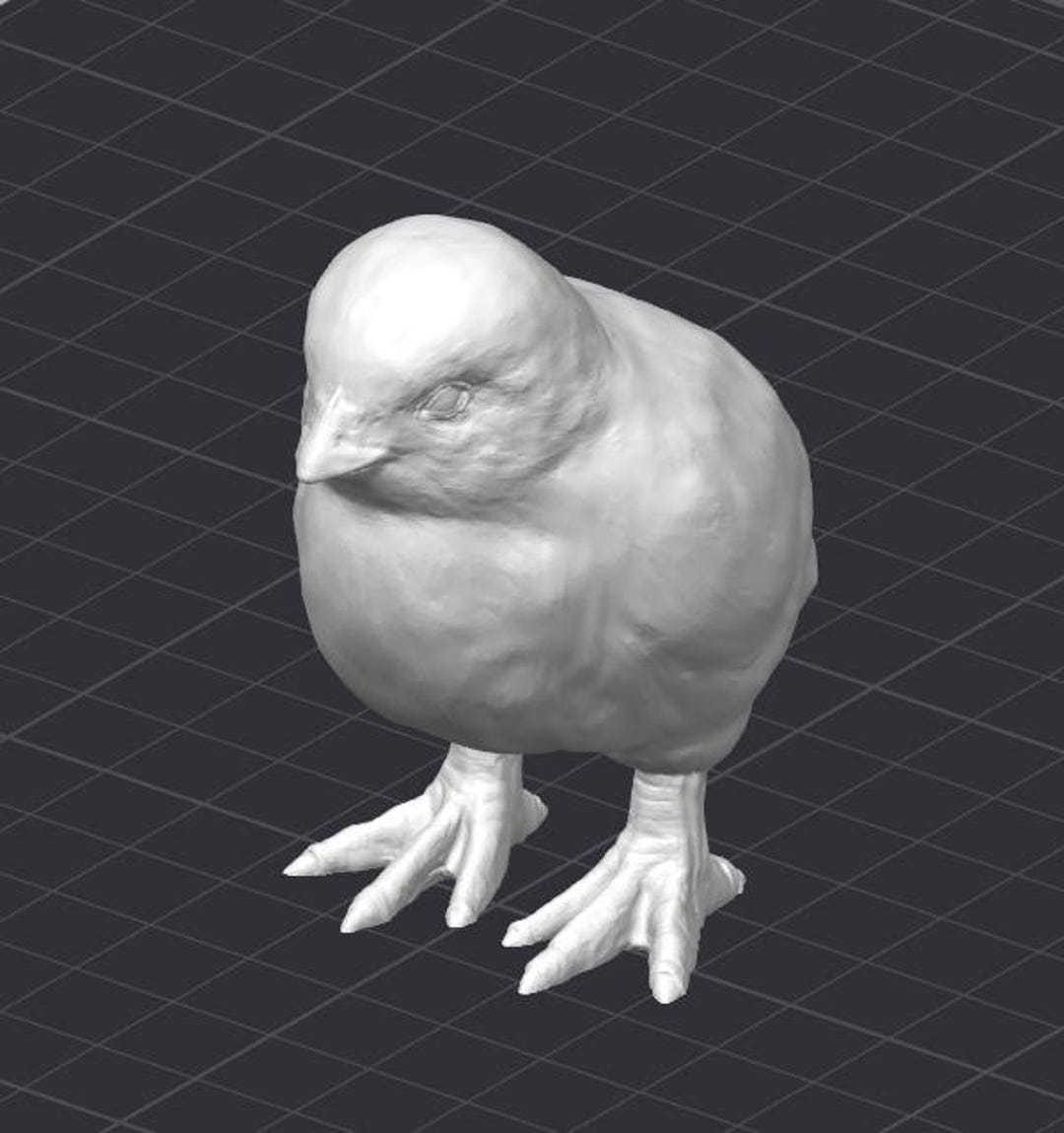 Baby Chick Chicken STL 3D Printer File - Etsy