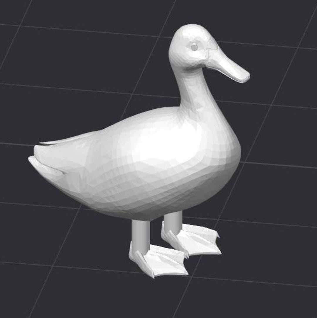 Duck STL 3D Printer File - Etsy