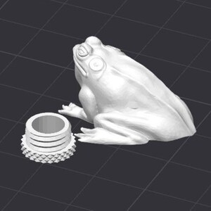 Bullfrog Frog Geocache Stash Container Cache STL 3D Printer File - Etsy
